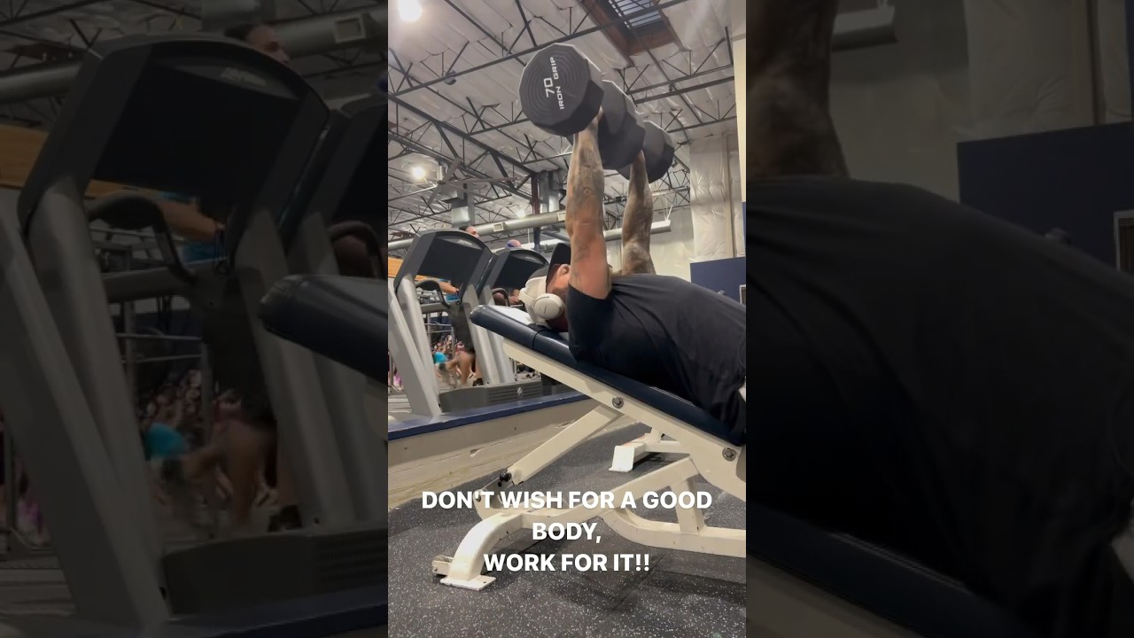 Am workout!!! Chest and shoulder day. Stop slacking & get to work!!! # ...