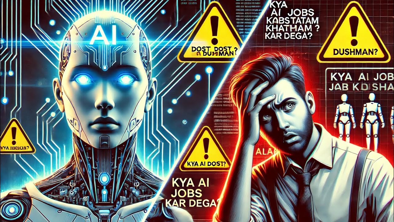 "AI: Dost Ya Dushman? | Kya AI Insani Jobs Khatam Kar Dega?"#AI #ArtificialIntelligence # ...