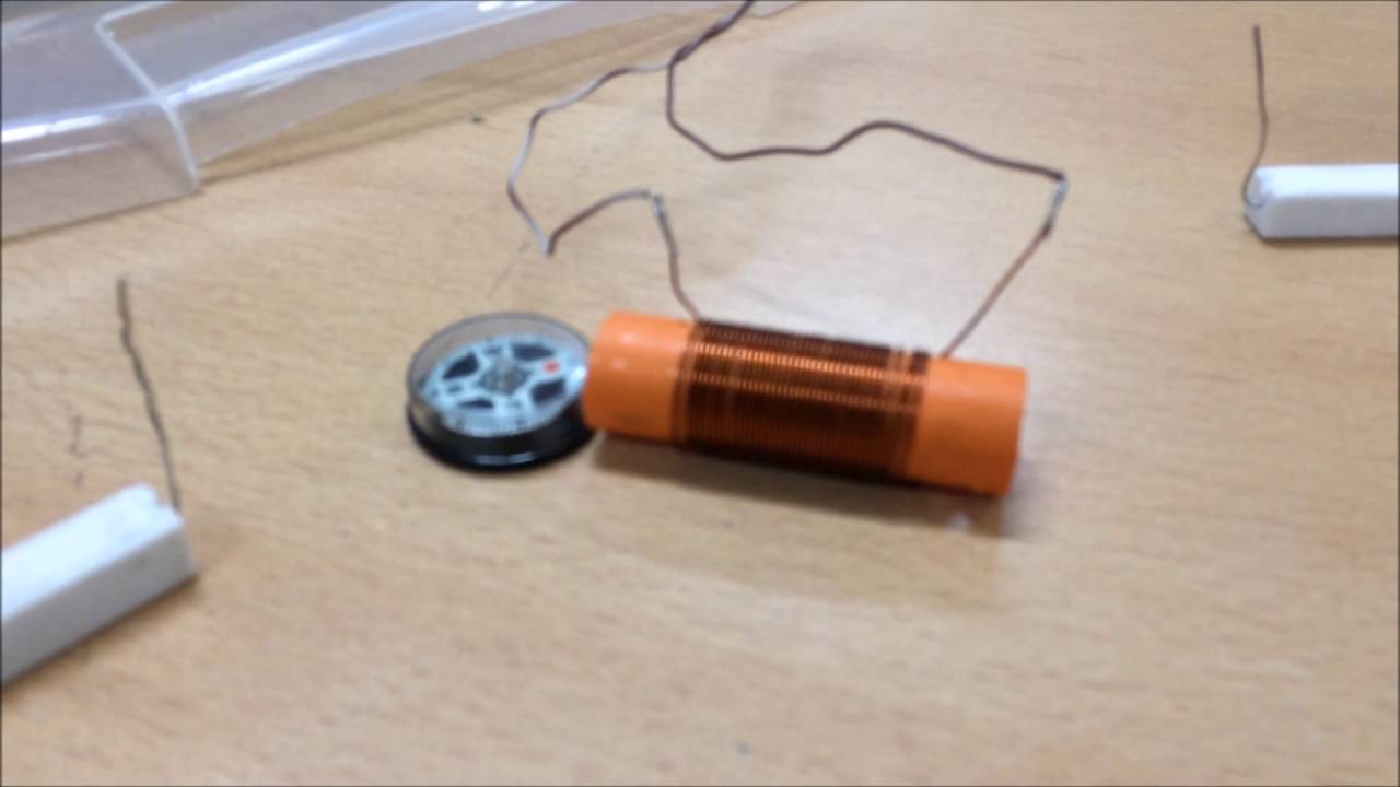 Campo Magnético en una bobina y un conductor rectilíneo - YouTube