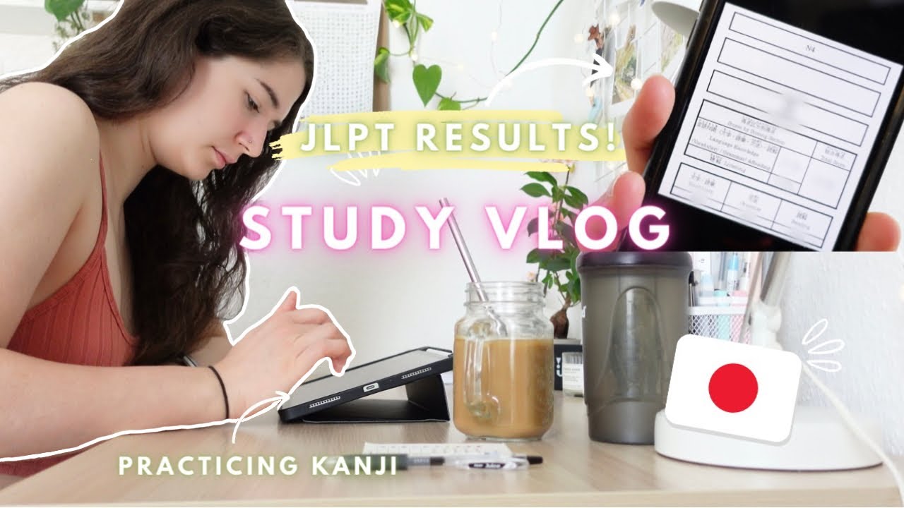 MY WEEKEND JAPANESE STUDY ROUTINE 🇯🇵 | Getting my JLPT N4 results ...