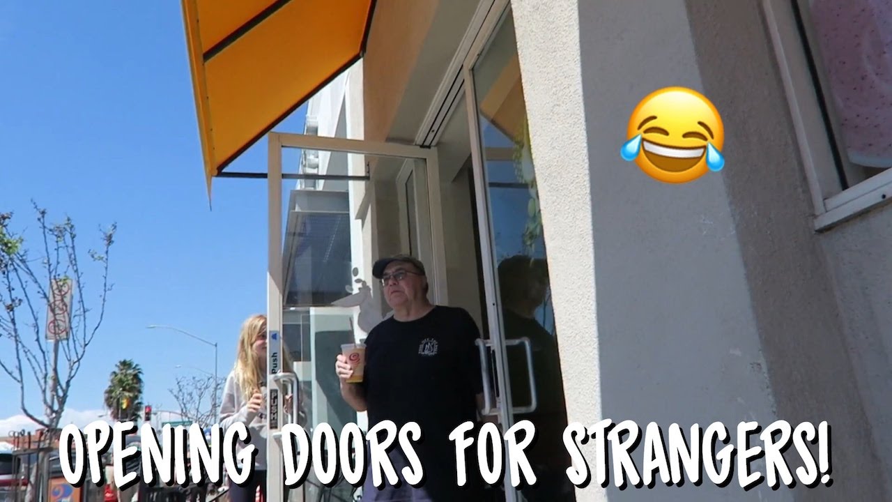 Opening Doors For Strangers! | hmackenziec | TruthPlusDare - YouTube