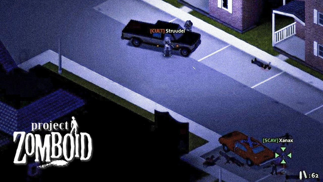 Project Zomboid PVP Project Aftermath - When the CULT pulls up... - YouTube
