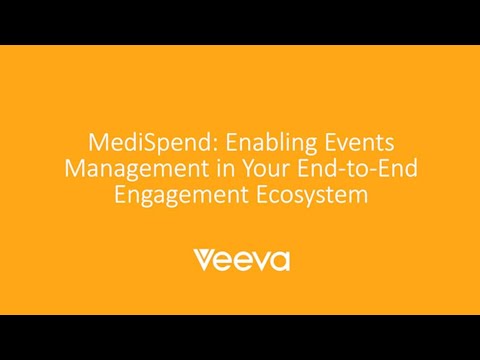 MediSpend & Veeva - Enabling Events Management Q&A - YouTube