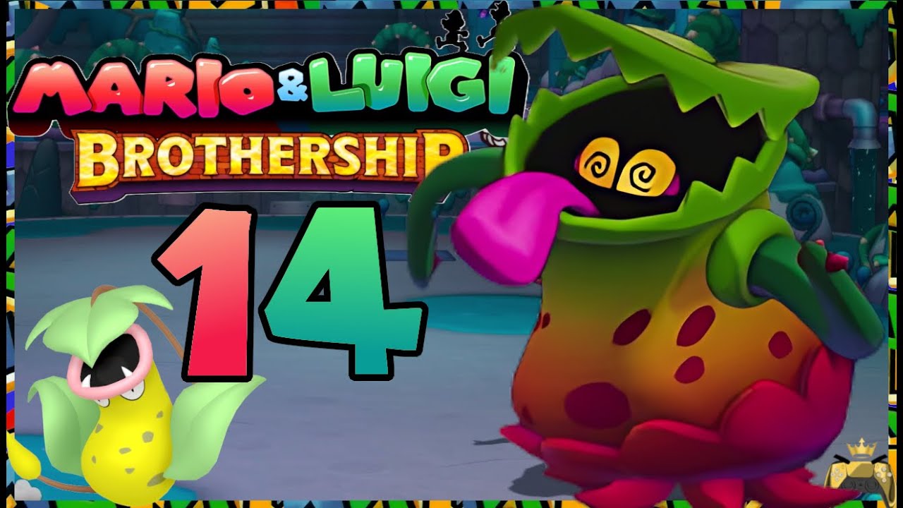 MARIO & LUIGI BROTHERSHIP #14 Kampf mit Biotor oder Sarzenia? - YouTube