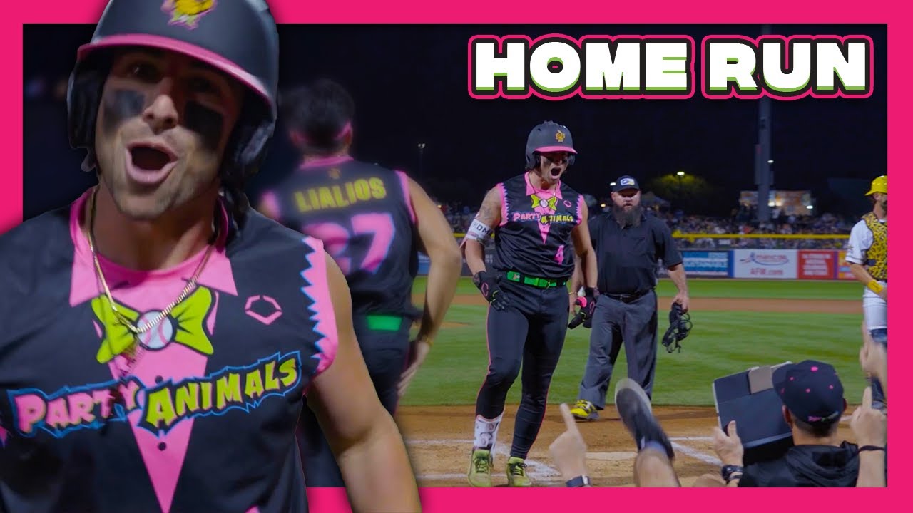 Tanner Thomas' First Home Run of 2024 | The Party Animals - YouTube