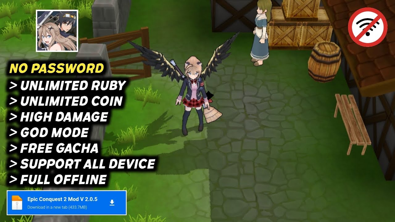 Update !! Epic Conquest 2 Mod V 2.0.5 Apk Terbaru 2024 Unlimited Coin & Free Gacha - YouTube