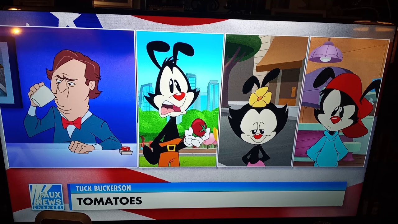Animaniacs Reboot S1 E9 The Warners drive Tuck Buckerson crazy - YouTube
