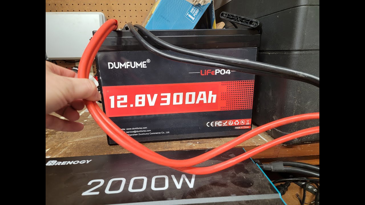 Temu 300Ah DumFume Lithium Battery Review - YouTube