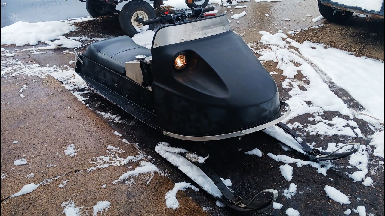 1971 Johnson Rampage snowmobile - YouTube