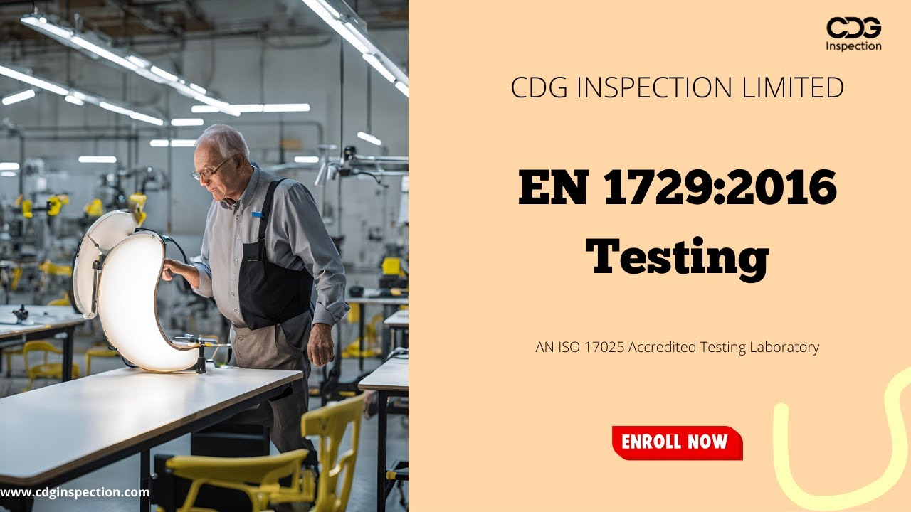 EN 1729:2016 Testing Services: Ensuring Compliant Chairs & Tables for ...