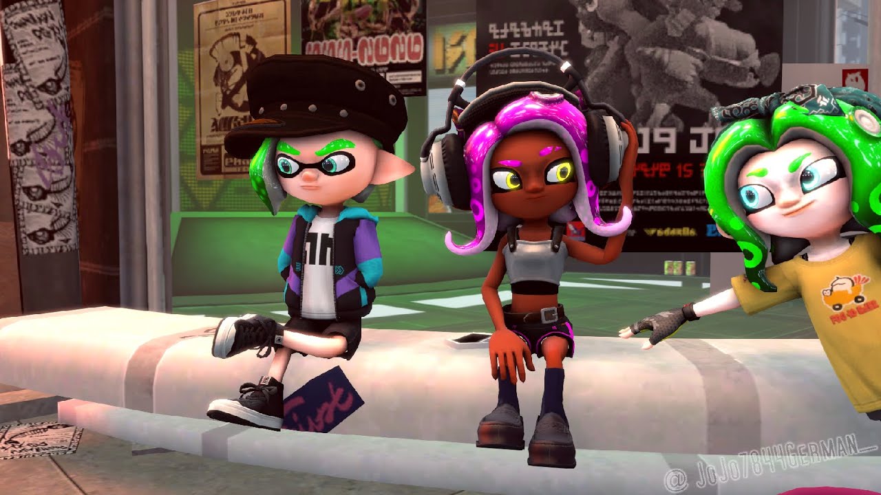 [Splatoon SFM Animation] Is this a JoJo Reference... IN SFM! 60 FPS ...