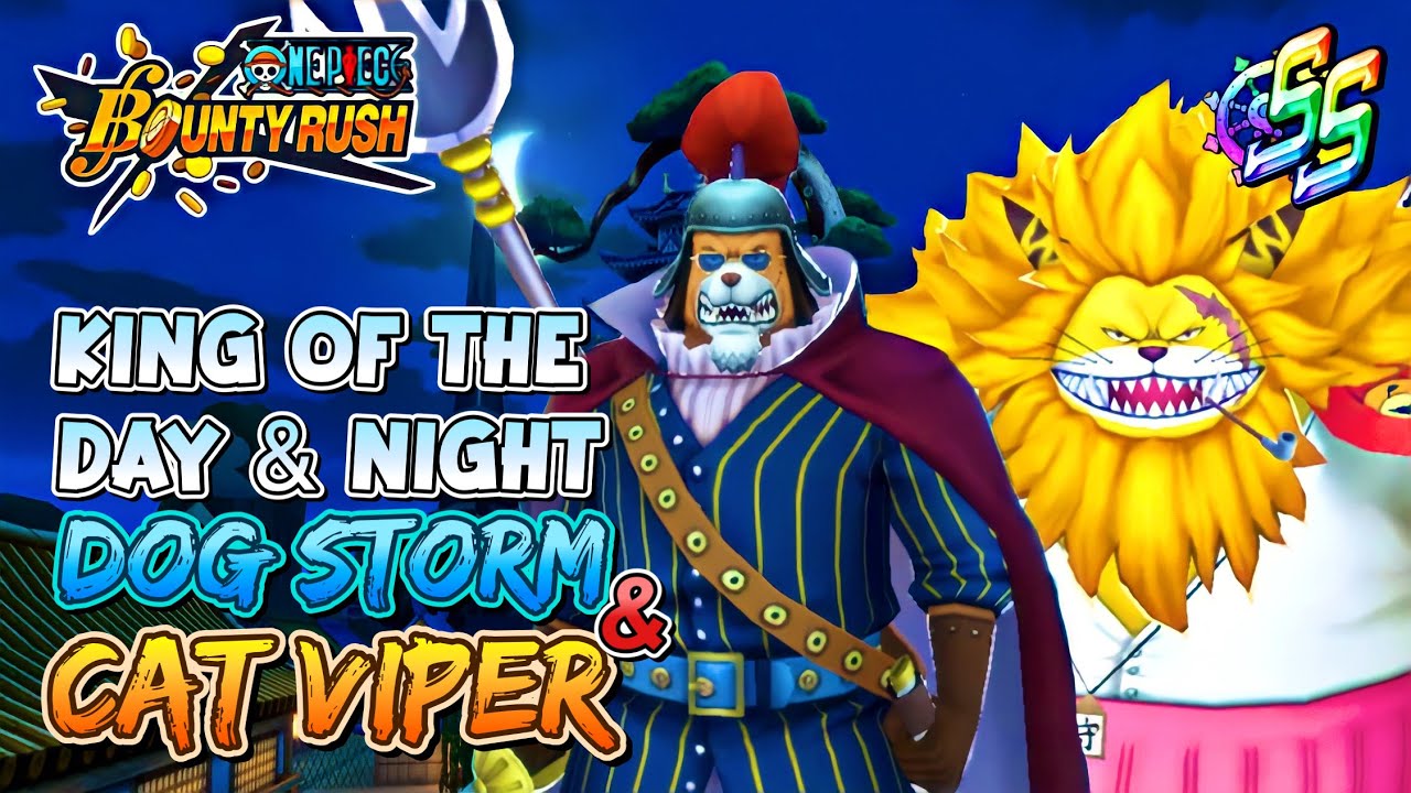 DOG STORM & CAT VIPER GAMEPLAY ON SS LEAGUE | ONE PIECE BOUNTY RUSH ...