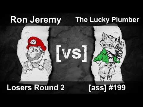 [ass] 199 - Melee Singles LR2 — Ron Jeremy ⟮Mario⟯ vs The Lucky Plumber ⟮Fox⟯