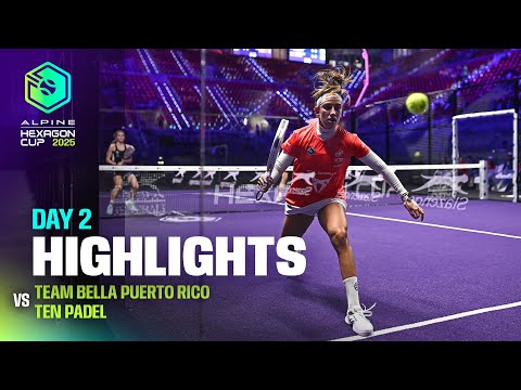 Highlights Team Bella Puerto Rico vs Ten Padel femenino | Hexagon Cup 2026