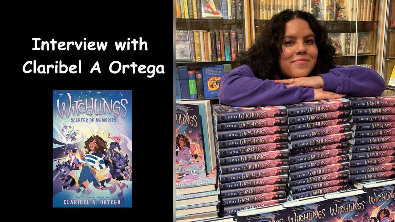 Interview with Claribel A. Ortega - Author of Witchlings series - YouTube