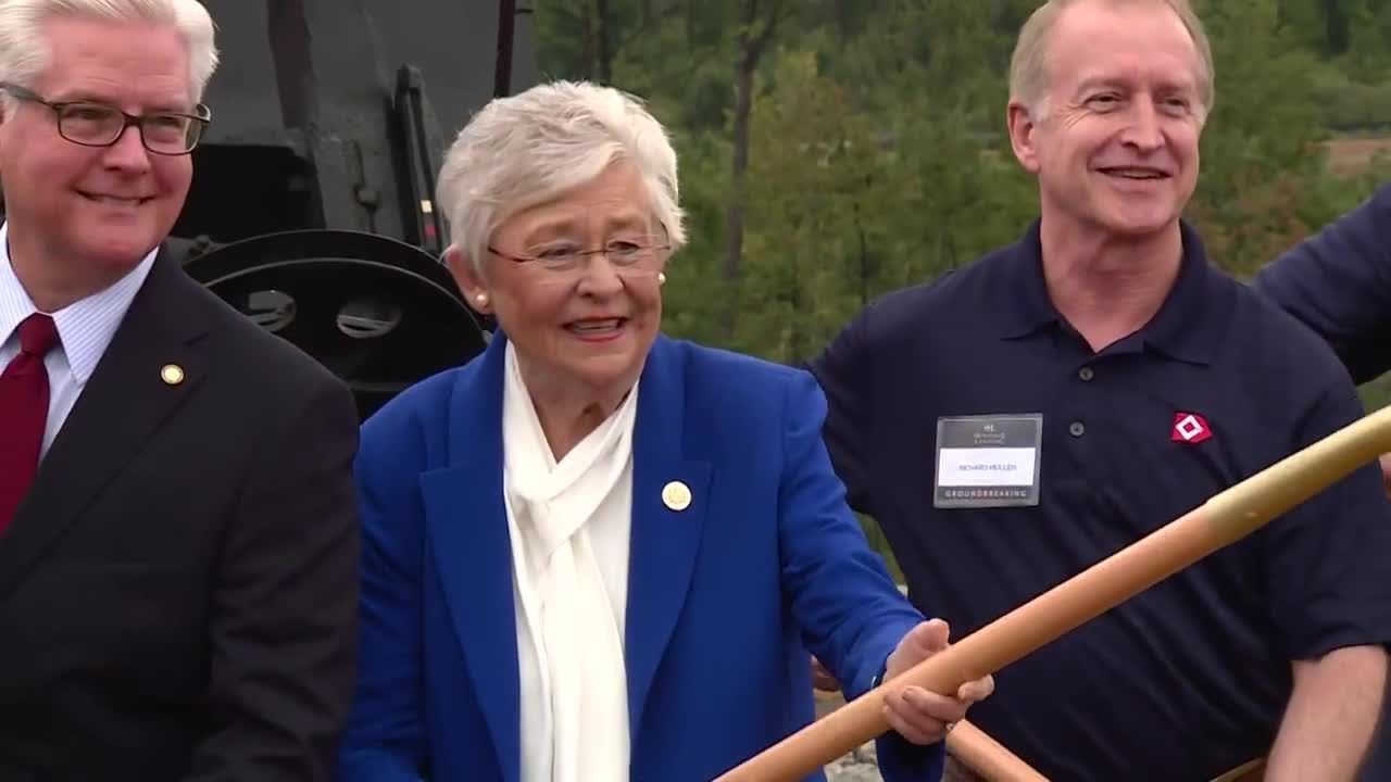 Alabama Gov. Kay Ivey talks health at groundbreaking in Walker County ...