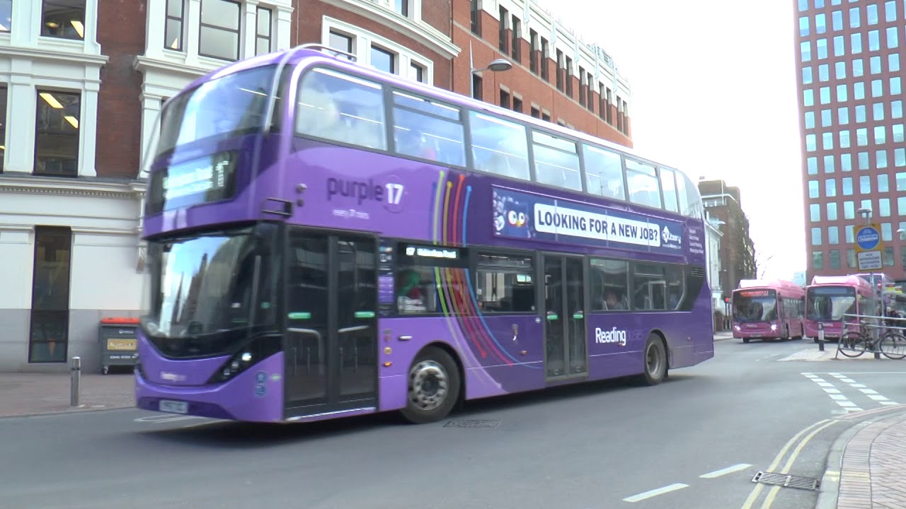 BUSES IN READING MARCH 2018 - YouTube