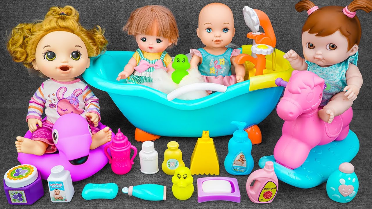152 Minutes Satisfying with Unboxing Kitchen Sink Toy Set, Fishing ...