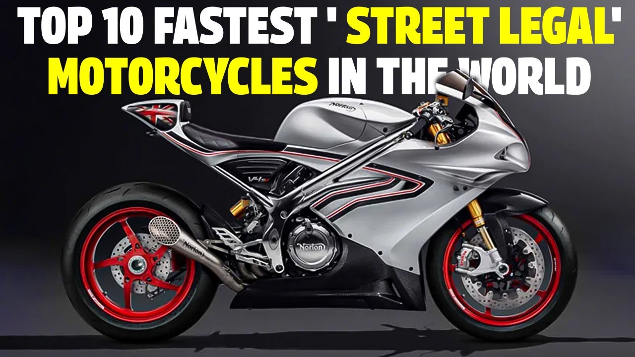 FASTEST MOTORCYCLES IN THE WORLD FOR 2024 (With Their Videos). THESE ...