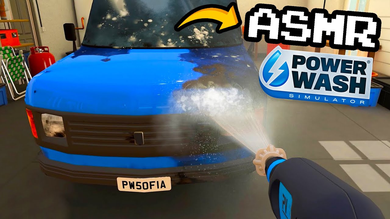 ASMR Power Wash Simulator Gameplay for Sleep | ASMR GAMING - YouTube