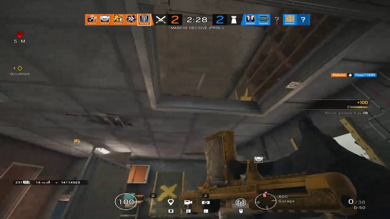 New Mode Golden Gun[R6] . - YouTube