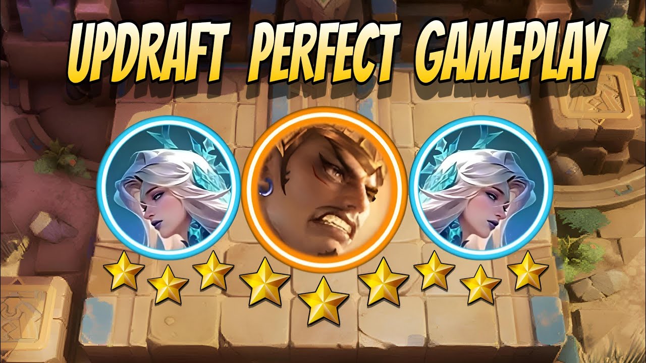 UPDRAFT PERFECT GAMEPLAY | VALE SKILL 2 | MLBB MAGIC CHESS 2024 BEST ...