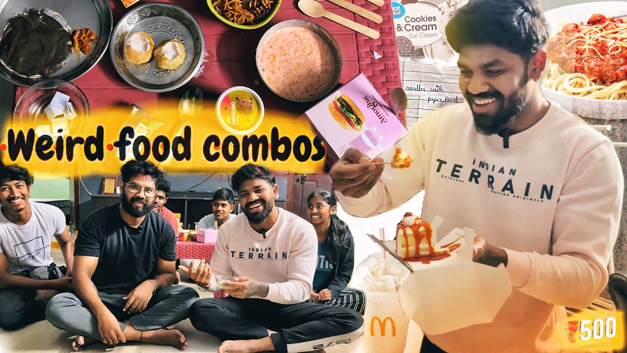 WEIRD 😫 FOOD CHALLENGE | Full Fun 🤭| Hilarious Reactions Guaranteed| # ...