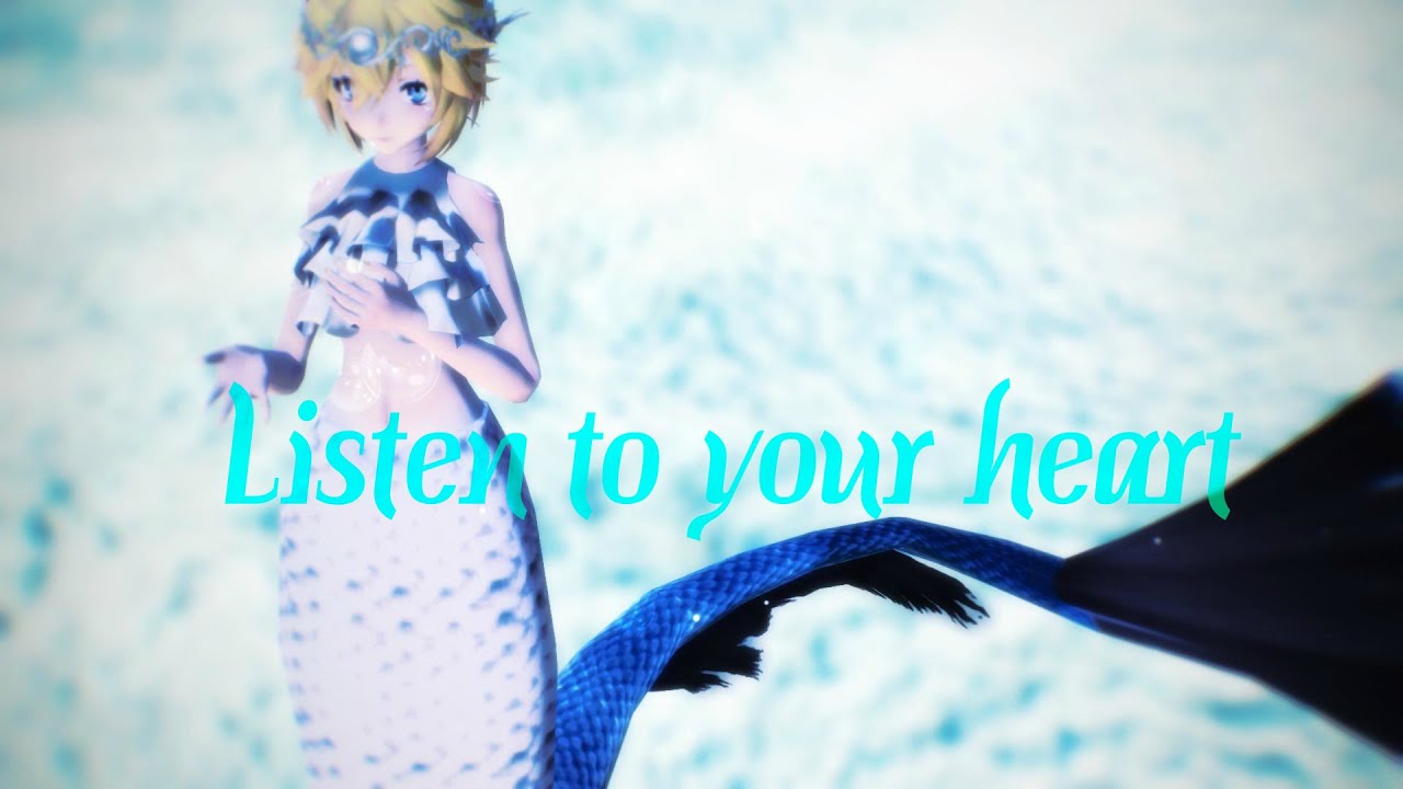 【MMD】Listen to your heart 【60 FPS】【Lenka Mermaid】 - YouTube