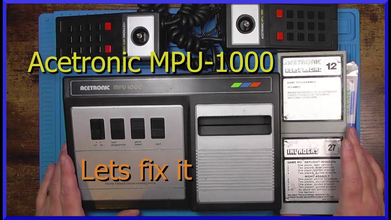 Faulty Acetronic MPU-1000 Home Video Entertainment Centre - YouTube