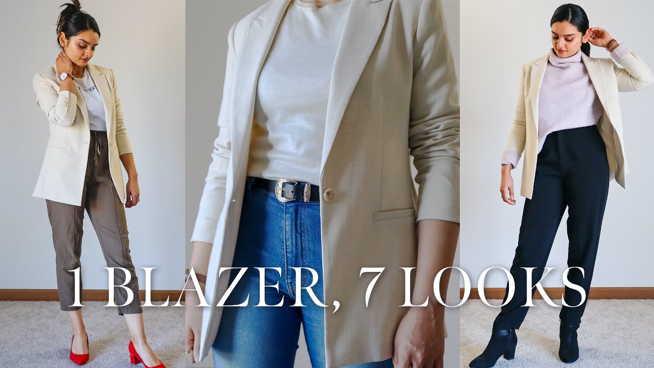 How To Style A Blazer | HACKS & SECRETS | Outfit Ideas + Lookbook ...