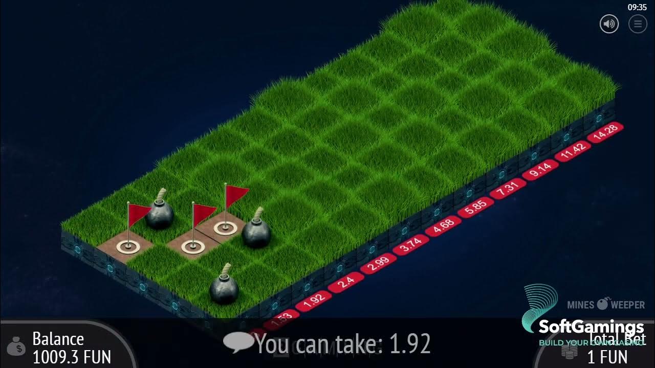 BGaming - Minesweeper - Gameplay Demo - YouTube