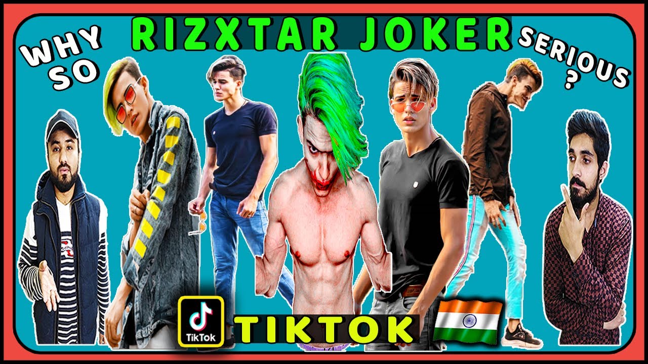 Why So Serious | Rizxtarr Tik Tok Joker video | Tik Tok Rizxtarr Joker ...