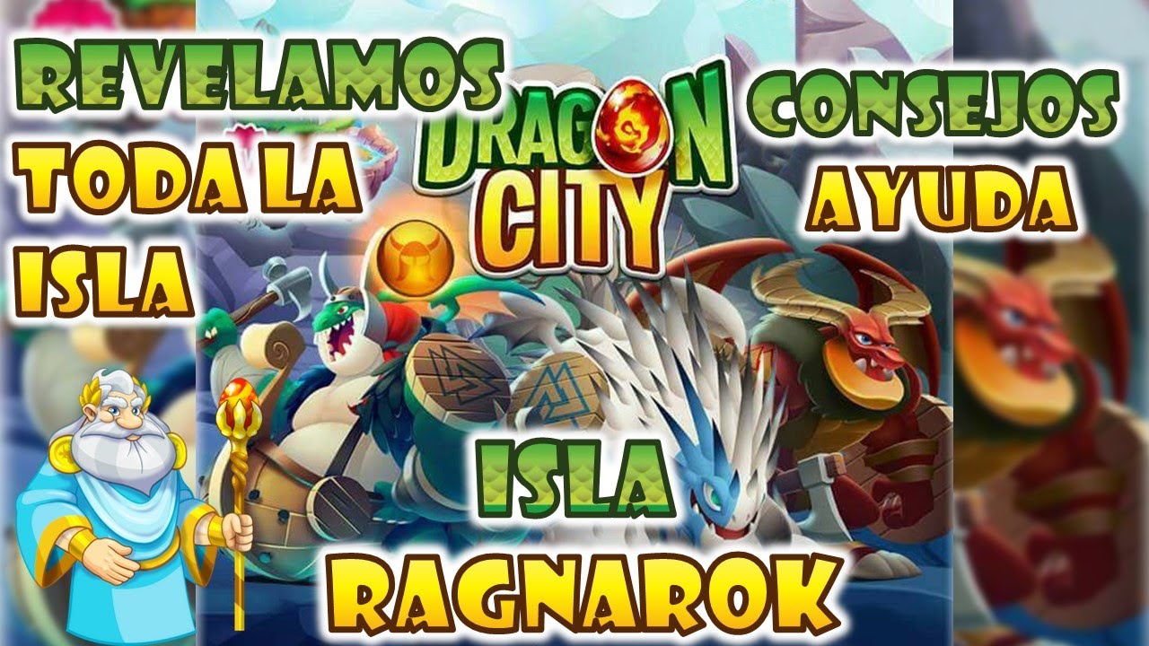 Dragon City: ISLA RAGNAROK [Revelando Toda La Isla] Consejos - YouTube
