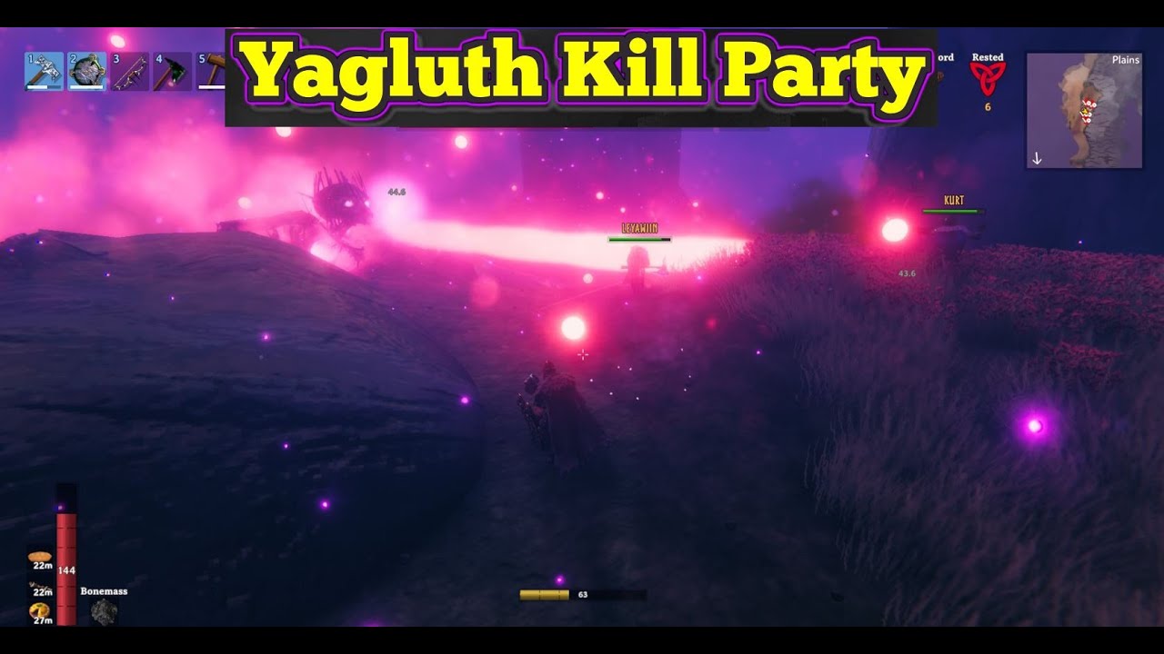 Valheim: Yagluth Kill Party - YouTube