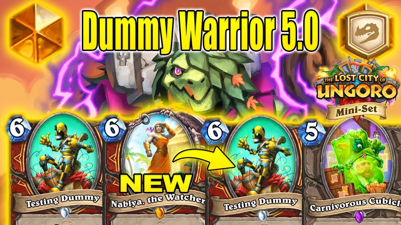 Tier 1 Meta Deck! Dummy Warrior 5.0 Deck To Craft At The Lost City of ...