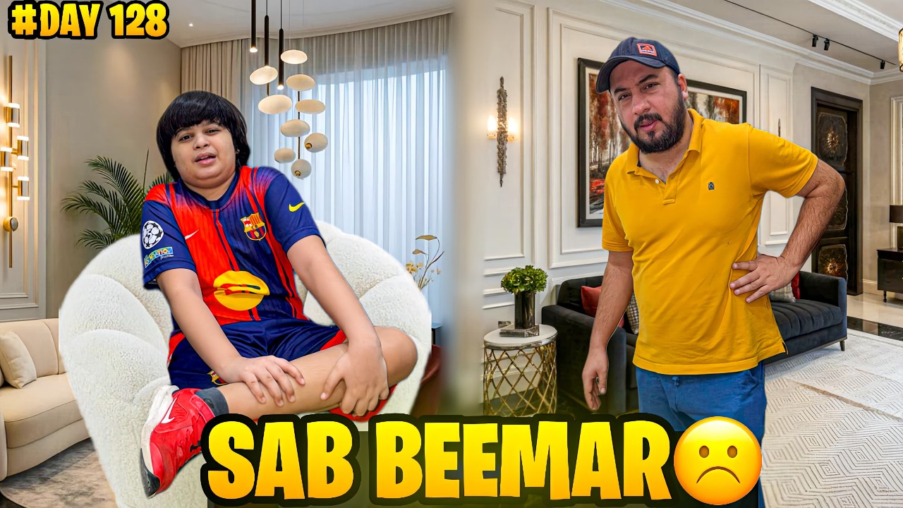Ghar main sab beemar ho gaye 🤒 || bohat zor ki ball lagi 😳 - YouTube