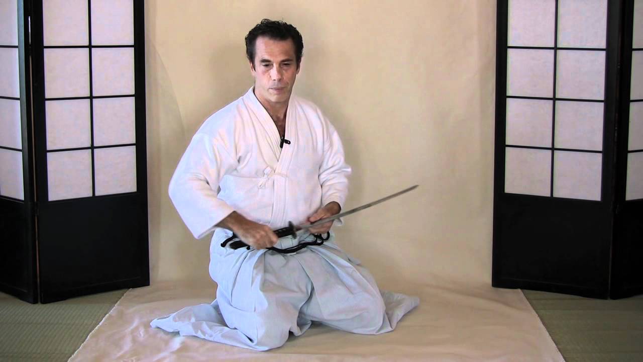 Shihan Dana Abbott Sword Training: Al Goldberg's Banana Split - YouTube