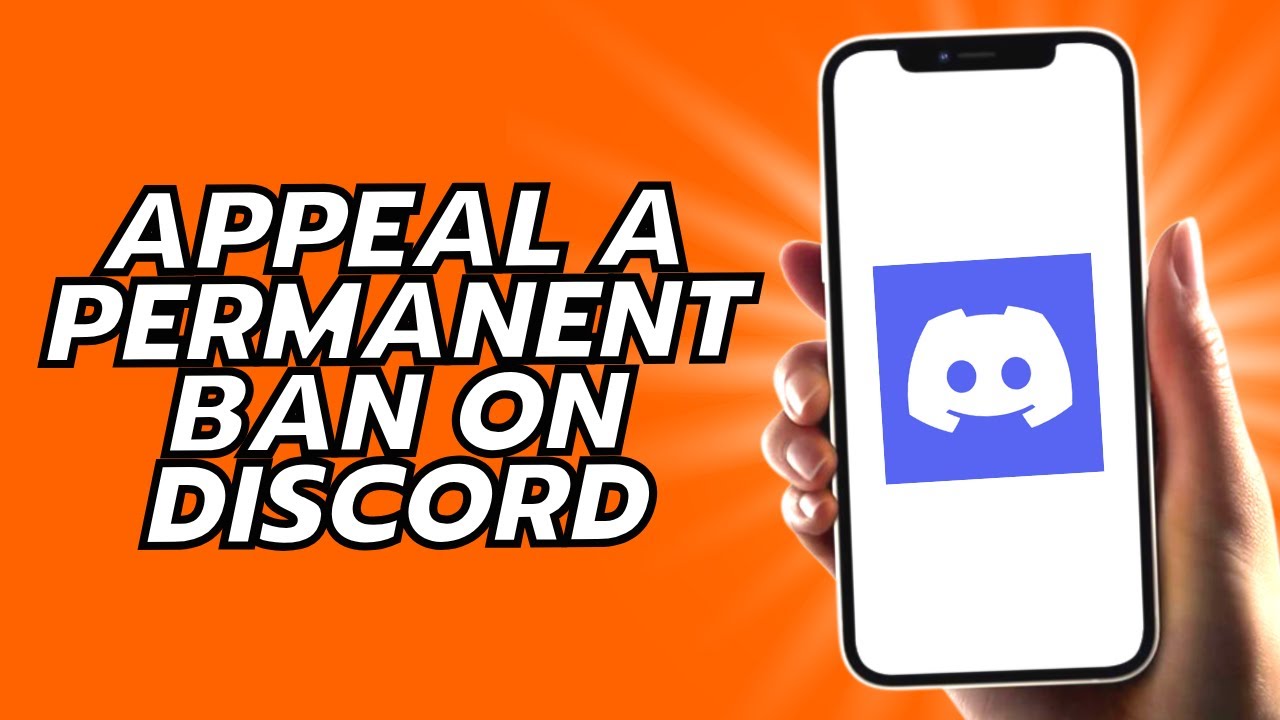How To Appeal A Permanent Ban On Discord - YouTube
