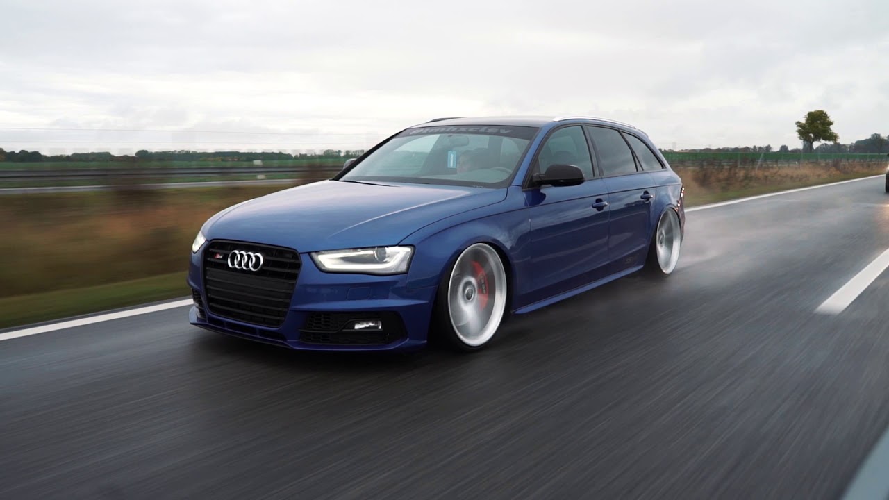 Bagged Audi A4 | MVdubs | Carporn |HD - YouTube