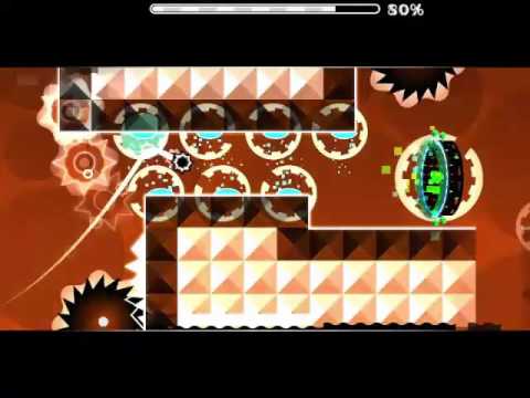 Geometry Dash level 15 Electrodynamix 100% Complete (All coins) - YouTube