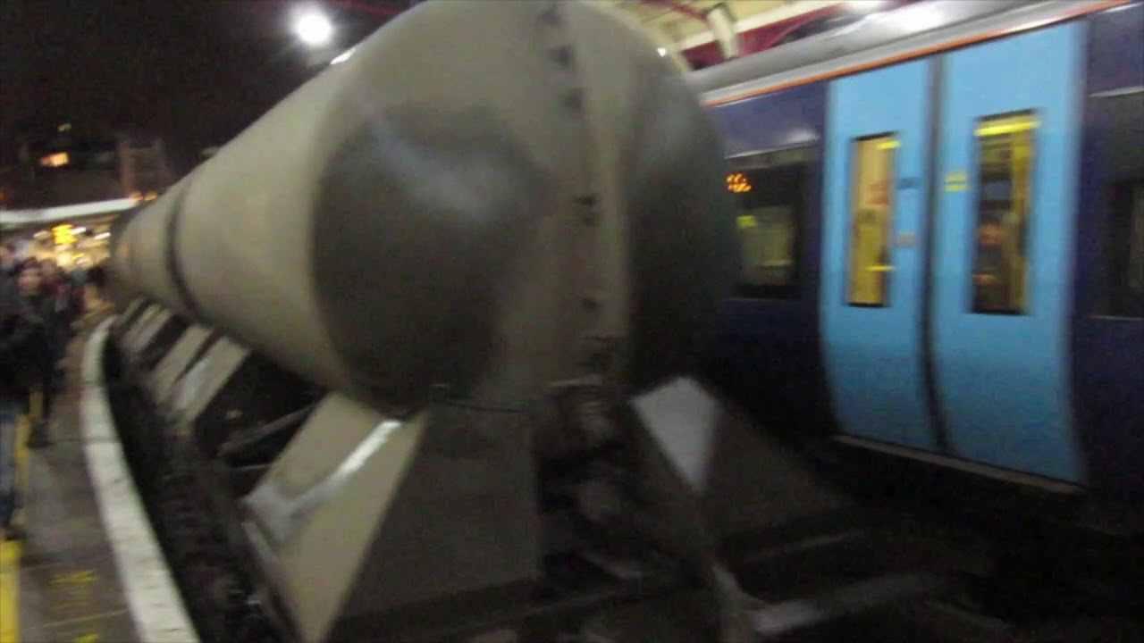 Rail Head Treatment Train (RHTT) London Victoria railway station - YouTube