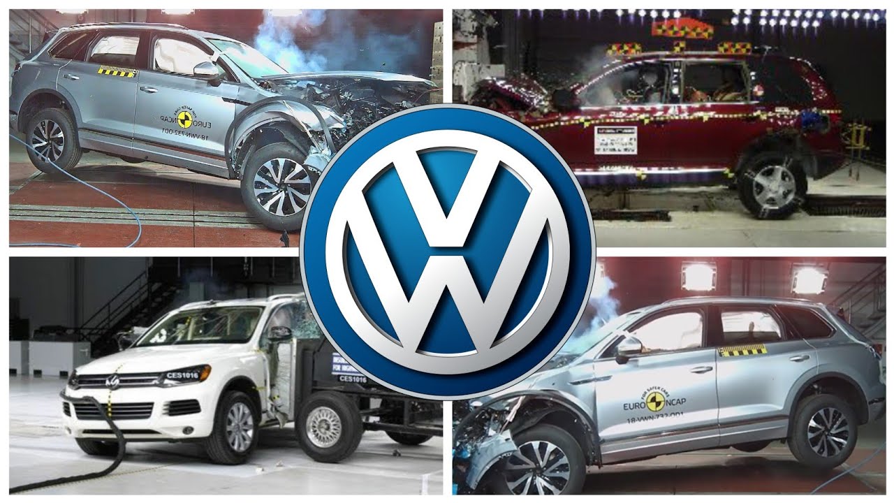 VW Touareg Crash Test Comparison (2002-2023) - YouTube