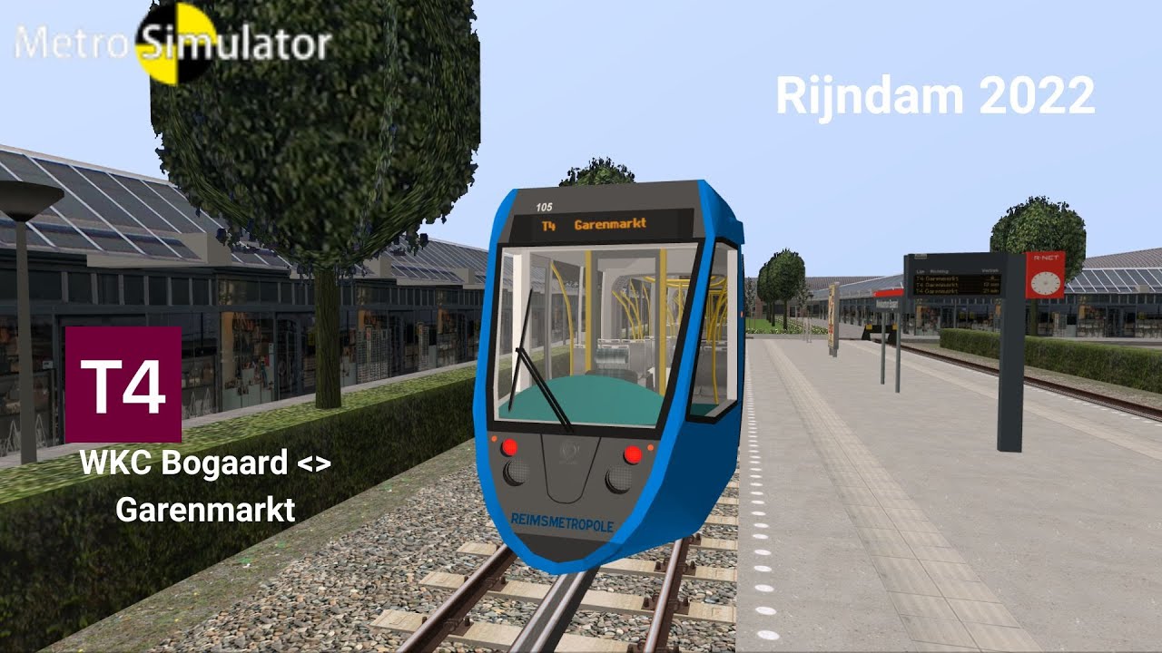 Metro Simulator Beta | Tram 4 : Winkelcentrum Bogaard - Garenmarkt ...