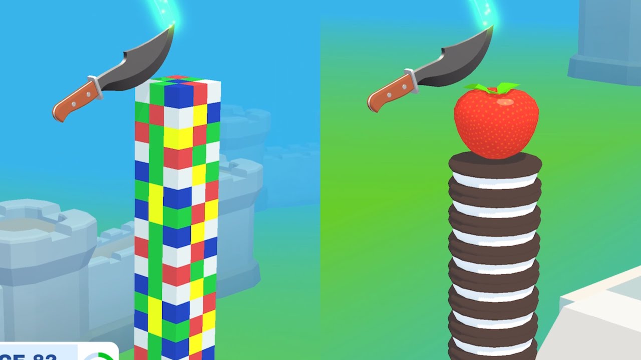 Slice It All - Very Satisfying And Relaxing ASMR Slicing Game - YouTube