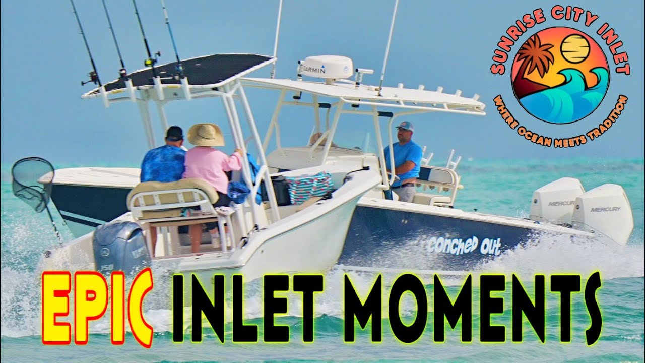 Fort Pierce Inlet Unleashed! Epic Inlet Boating Moments - YouTube