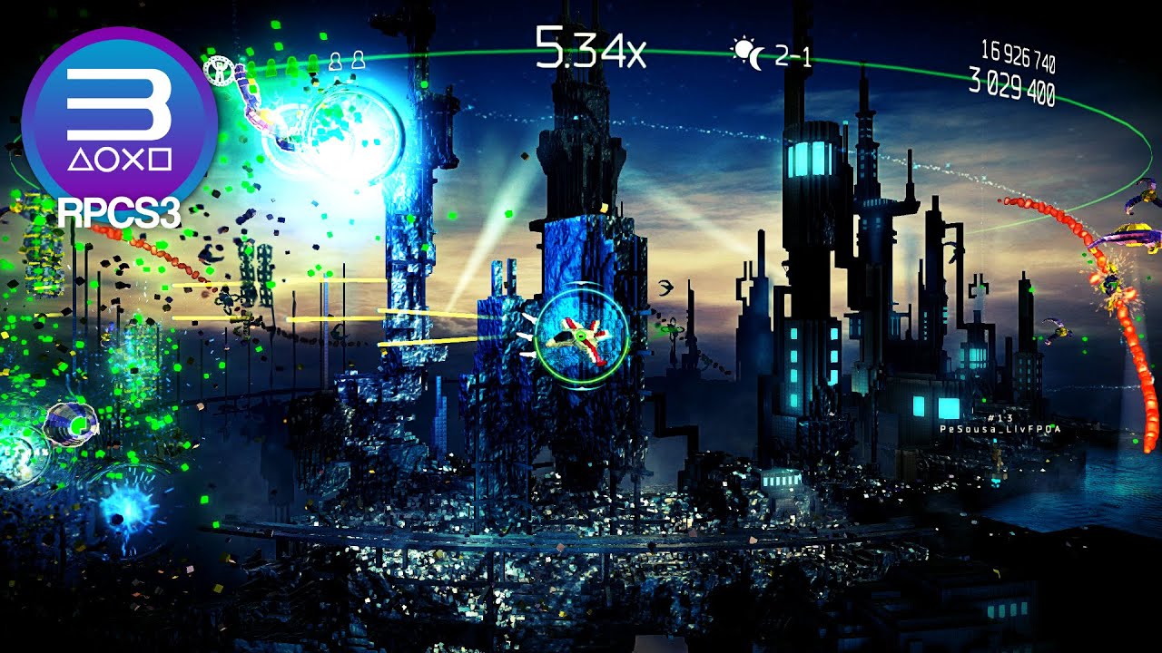 RPCS3 0.0.11 | Resogun 4K UHD | PS3 Emulator Gameplay - YouTube