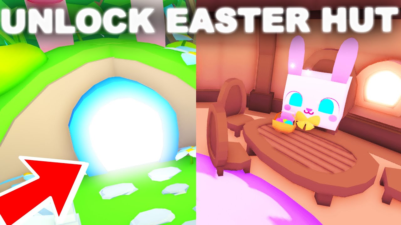 How To UNLOCK Easter HUT 🐰EASTER Pet Simulator X 🐰EASTER UPDATE in ...