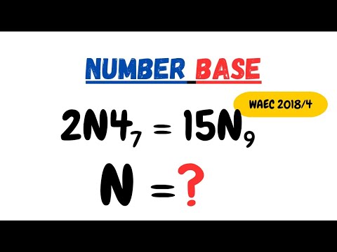 How To Solve Equations With Different Number Bases || WAEC Question on ...