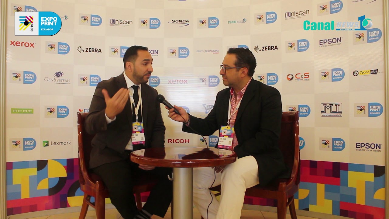 Expoprint 2019 l Entrevista a José Padin (Lexmark) - YouTube
