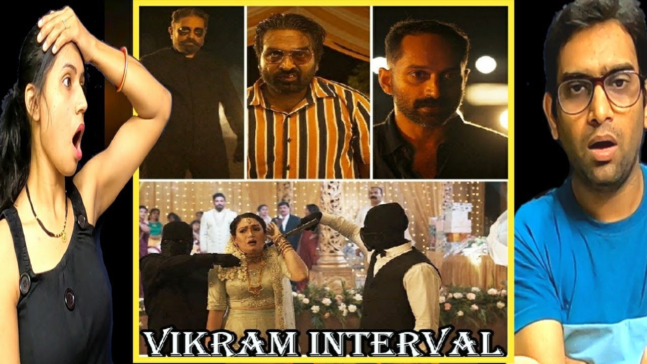 Vikram Interval Scene Reaction | Kamal Haasan | Vijay Sethupathi ...